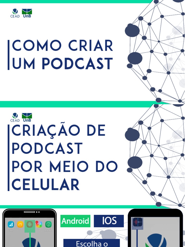 Como Criar Um PODCAST | PDF | Podcast | Aplicativo para celular