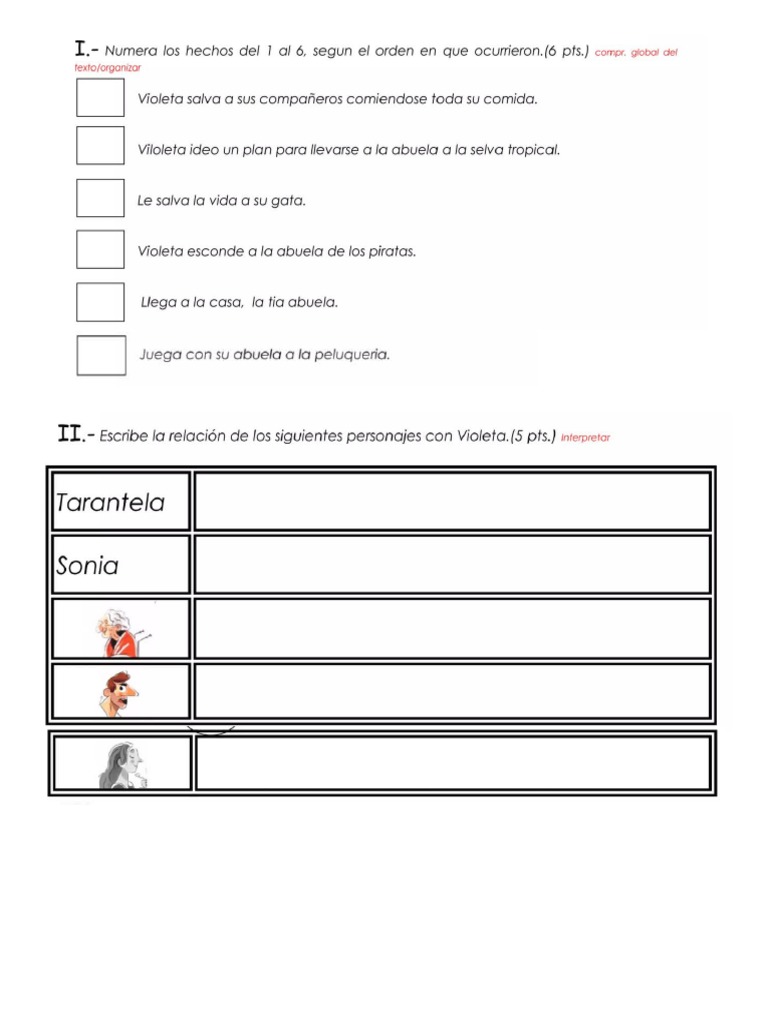 Prueba 2 Súper Violeta | PDF