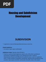 Understanding Subdivision Terms in Housing | PDF | Land Lot | Condominium