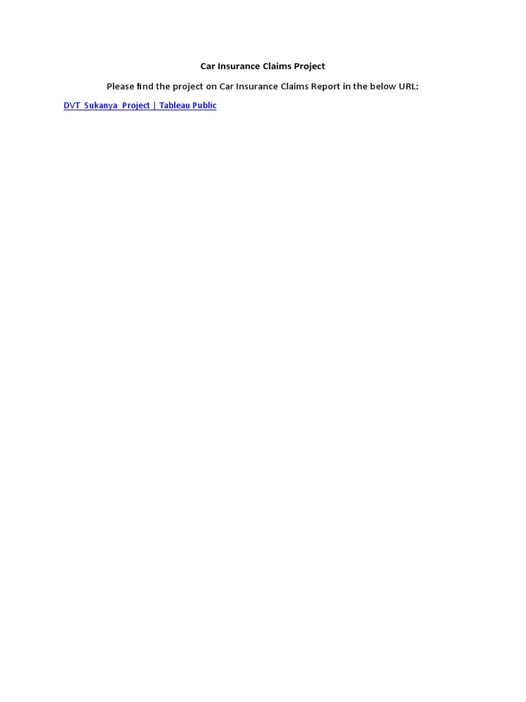 Car Insurance Claims Project | PDF | Technology & Engineering