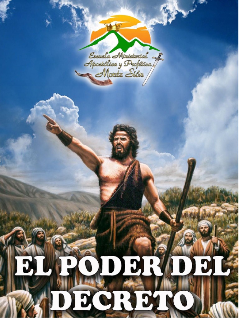 El Poder Del Decreto PDF | PDF | Cristo (título) | Jesús