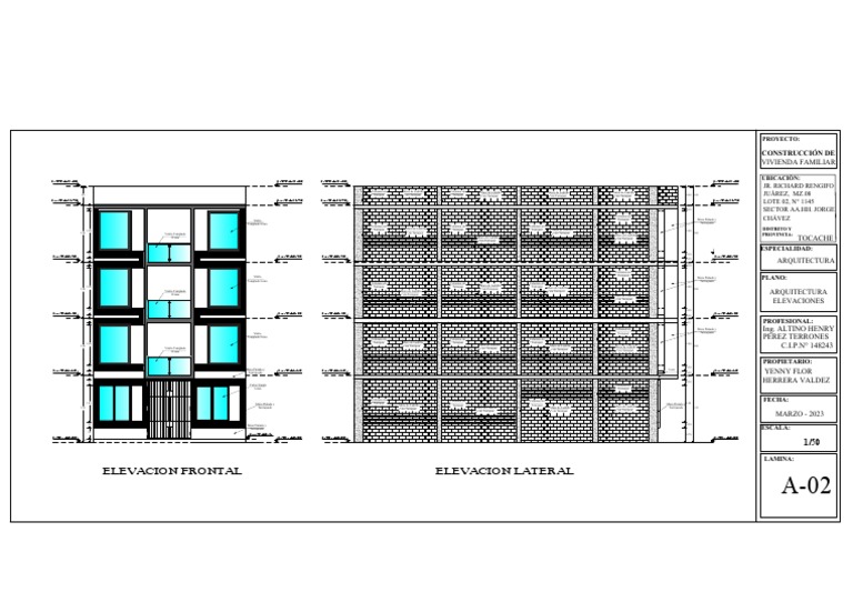 Plano Arq-A1 | PDF | Materiales de construcción | Materiales