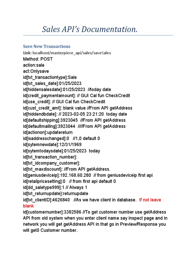 Sales API | PDF | Computer Science | Data Management