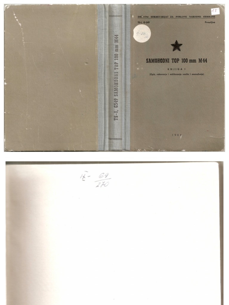 Samohodni Top 100 MM M44, 1964. | PDF