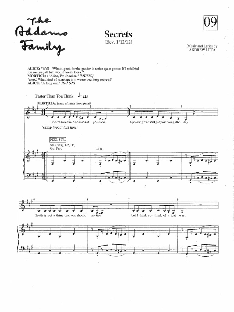 Secrets, Addams Family | PDF