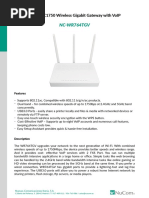 Sagemcom F@ST 3896: Very High Performance Triple-Play Home Gateway ...