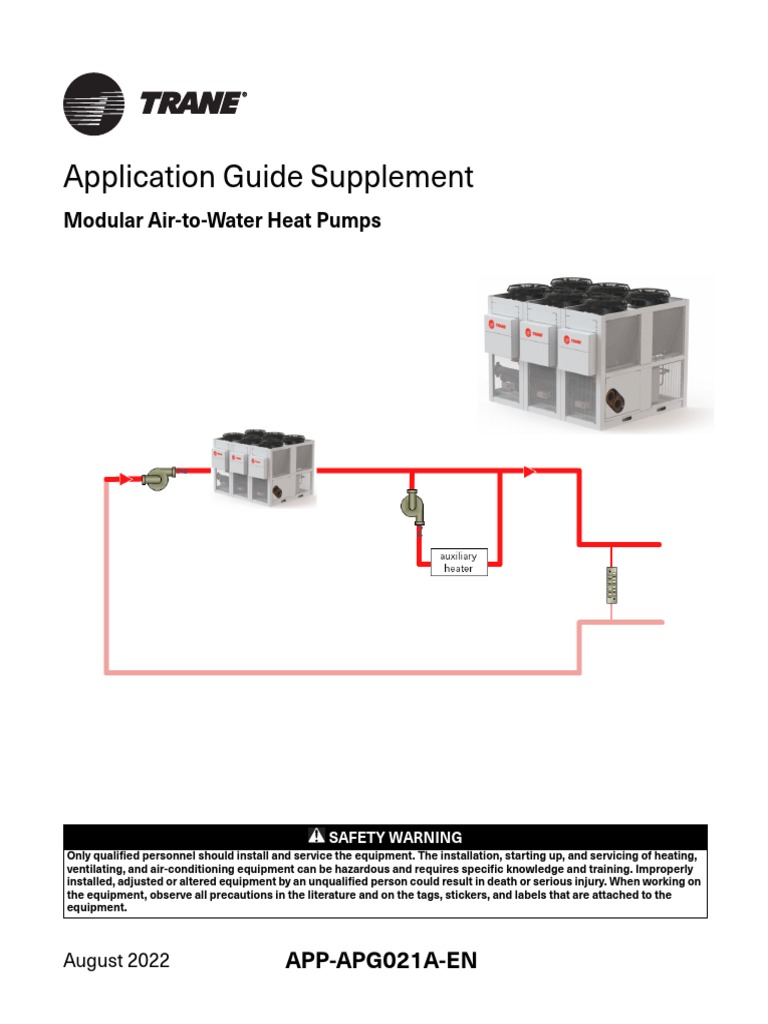 Trane Refrigerant Piping Application Guide – XHFCAH
