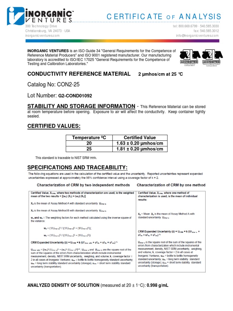 Contenido de Un MRC | PDF | Calibration | Physical Sciences