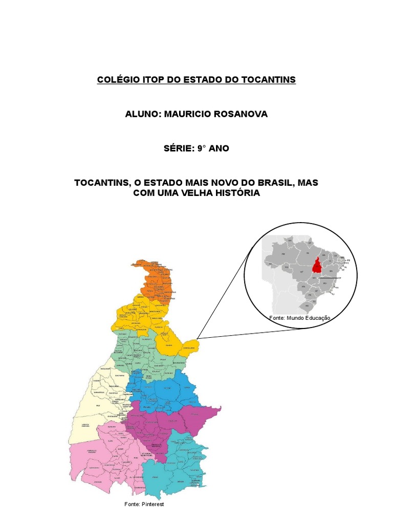 Tocantins - Mauricio Rosanova (Completo) - Livreto | PDF | Rio