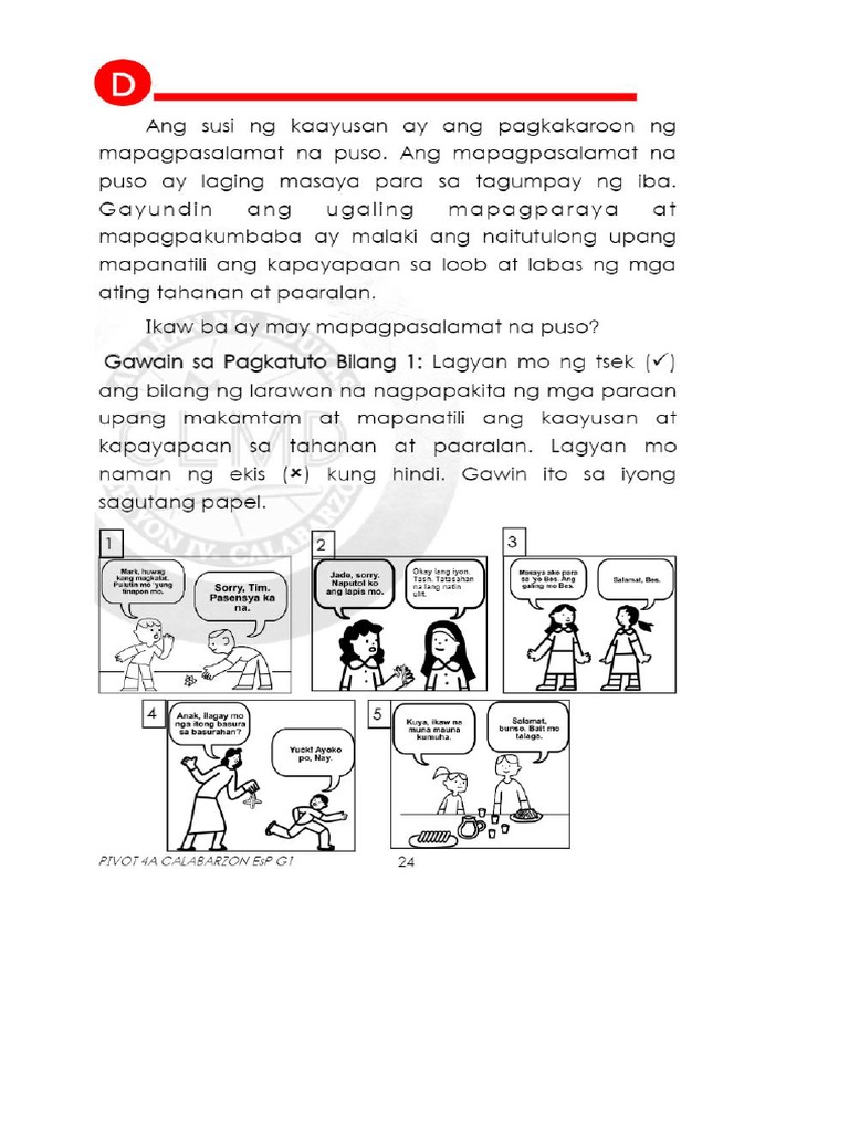 Kaayusan at Kapayapaan | PDF