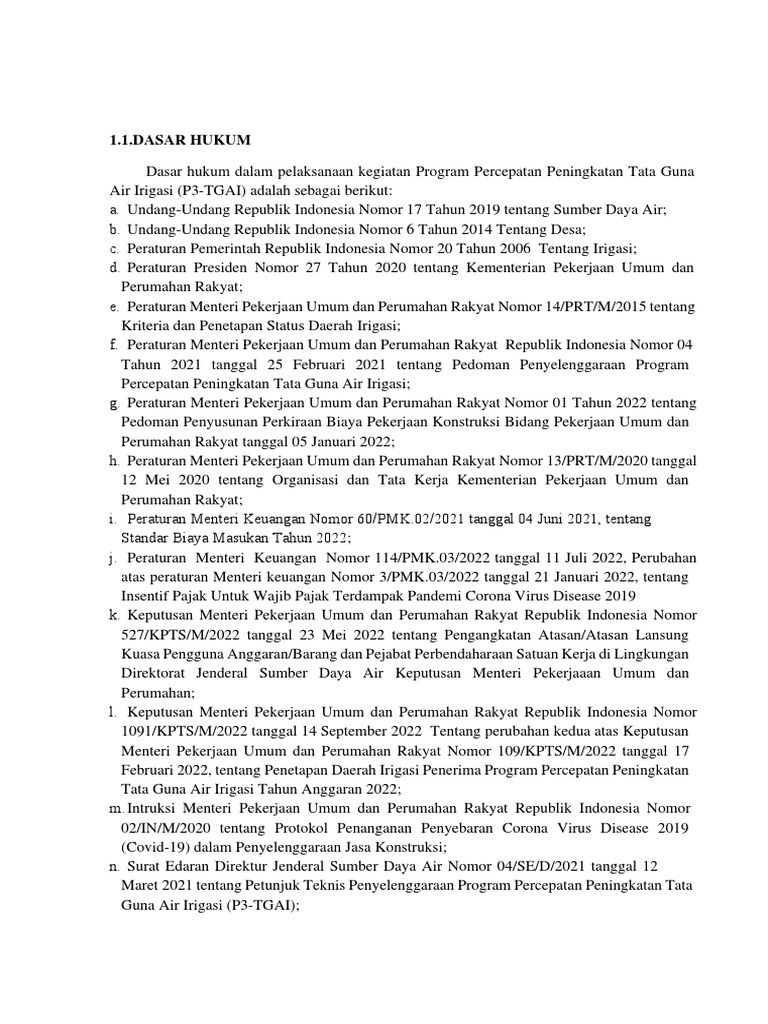 Dasar Hukum Rev | PDF