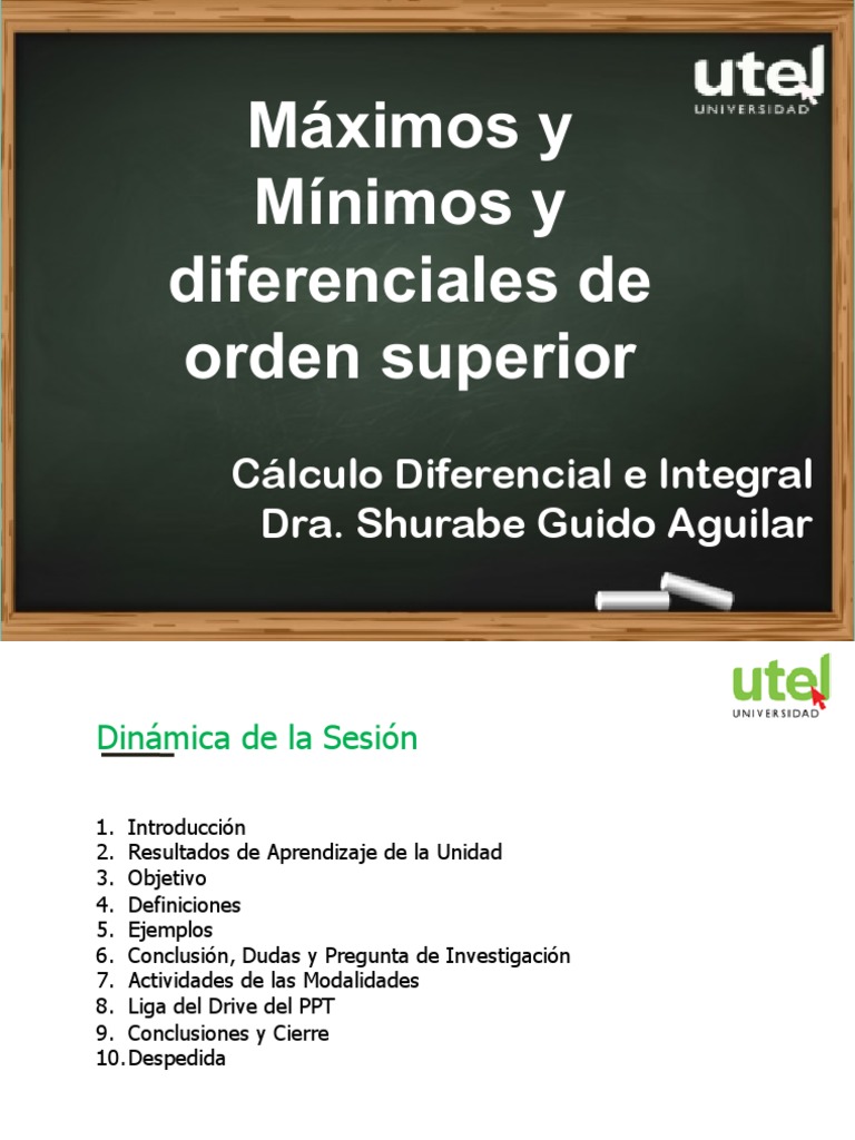 Máximos y Mínimos en Cálculo | PDF | Derivado | Integral