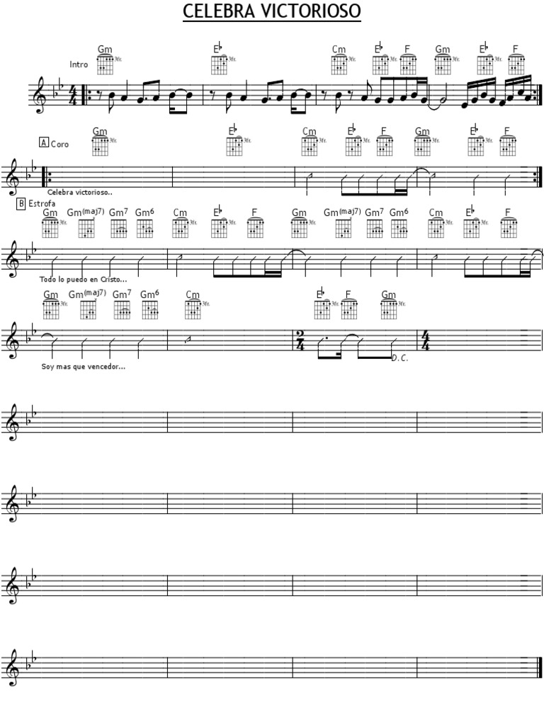 Celebra Victorioso | PDF
