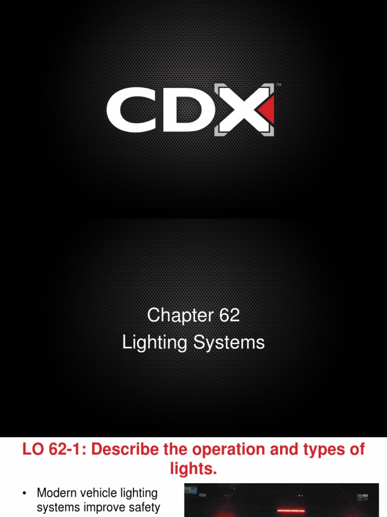CH62 Lighting System | PDF | Headlamp | Incandescent Light Bulb