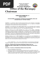 Sample Barangay Session Minutes | PDF | Government | Justice