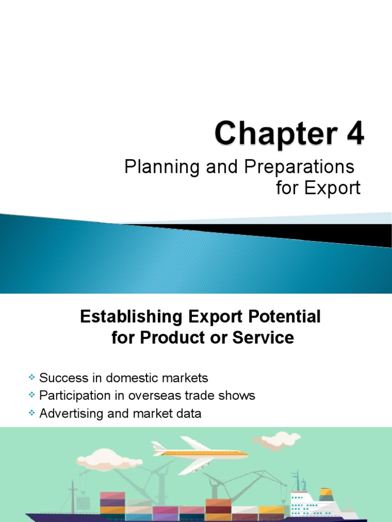 Chapter 4 PPT - O | PDF | Market (Economics) | Letter Of Credit