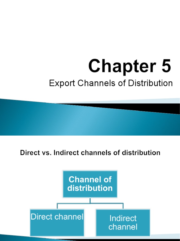Chapter 5 PPT - O | Download Free PDF | Exports | Marketing
