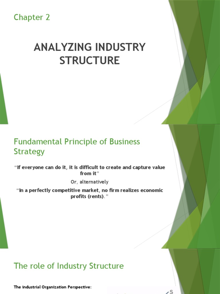 Industry Structure and Competitive Analysis | PDF | Price ...