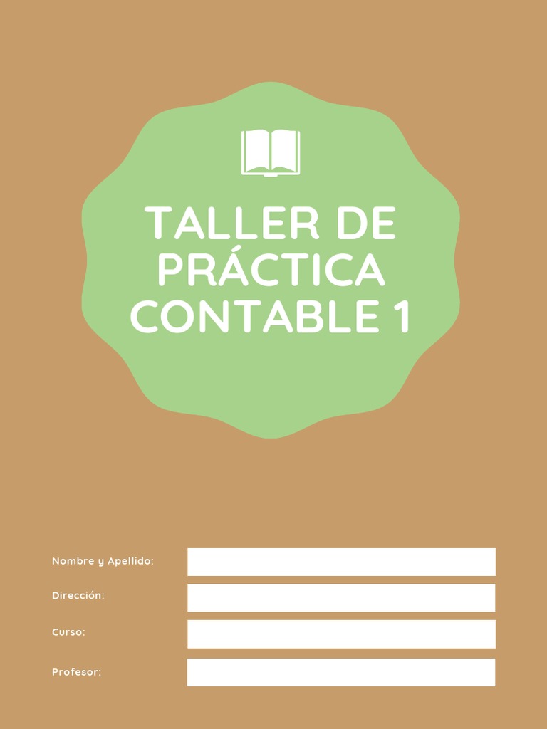 Cuadernillo de Practica Contable 1 PDF | PDF | Contabilidad | Economias
