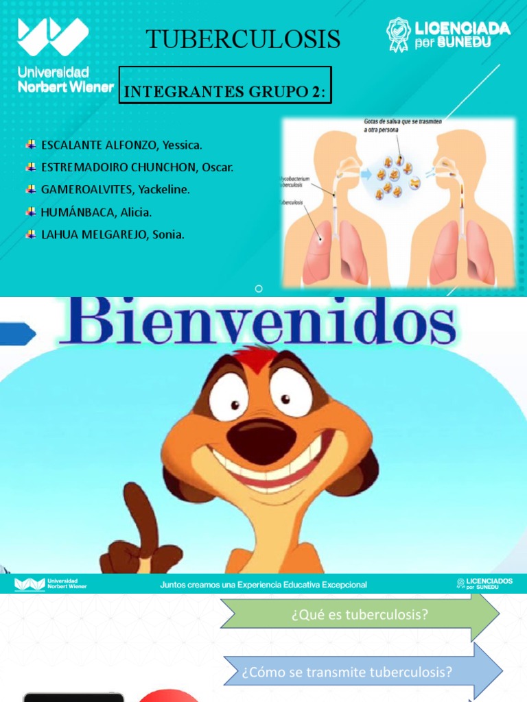 Tuberculosis ppt.pptx | PDF | Tuberculosis | Salud pública