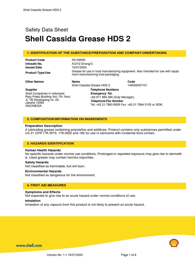 Cassida HDS 2 | Download Free PDF | Hazard Analysis And Critical ...
