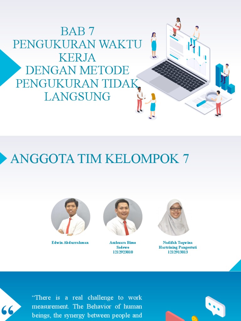 Bab 7 Pengukuran Waktu Kerja Dengan Metode Pengukuran Tidak Langsung | PDF | Metode & Bahan Ajar ...