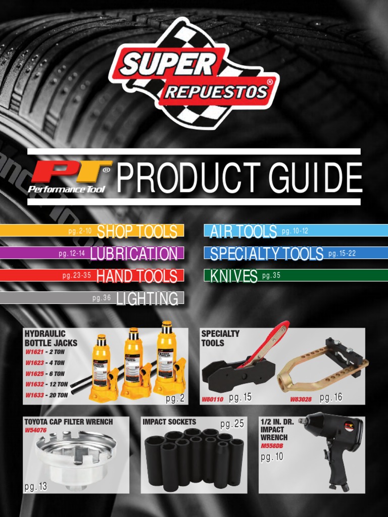 01 - Performance Tools SR PDF | PDF | Manufactured Goods