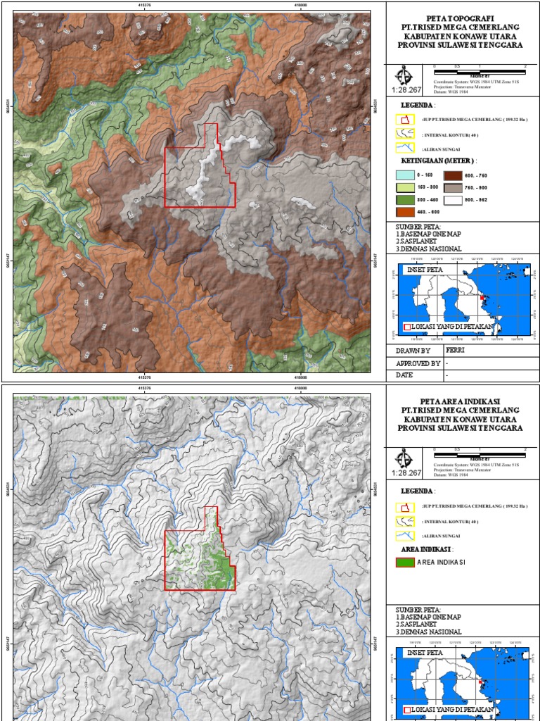 Peta PT - Trised Mega Cemerlang PDF | PDF | Analytic Geometry | Space