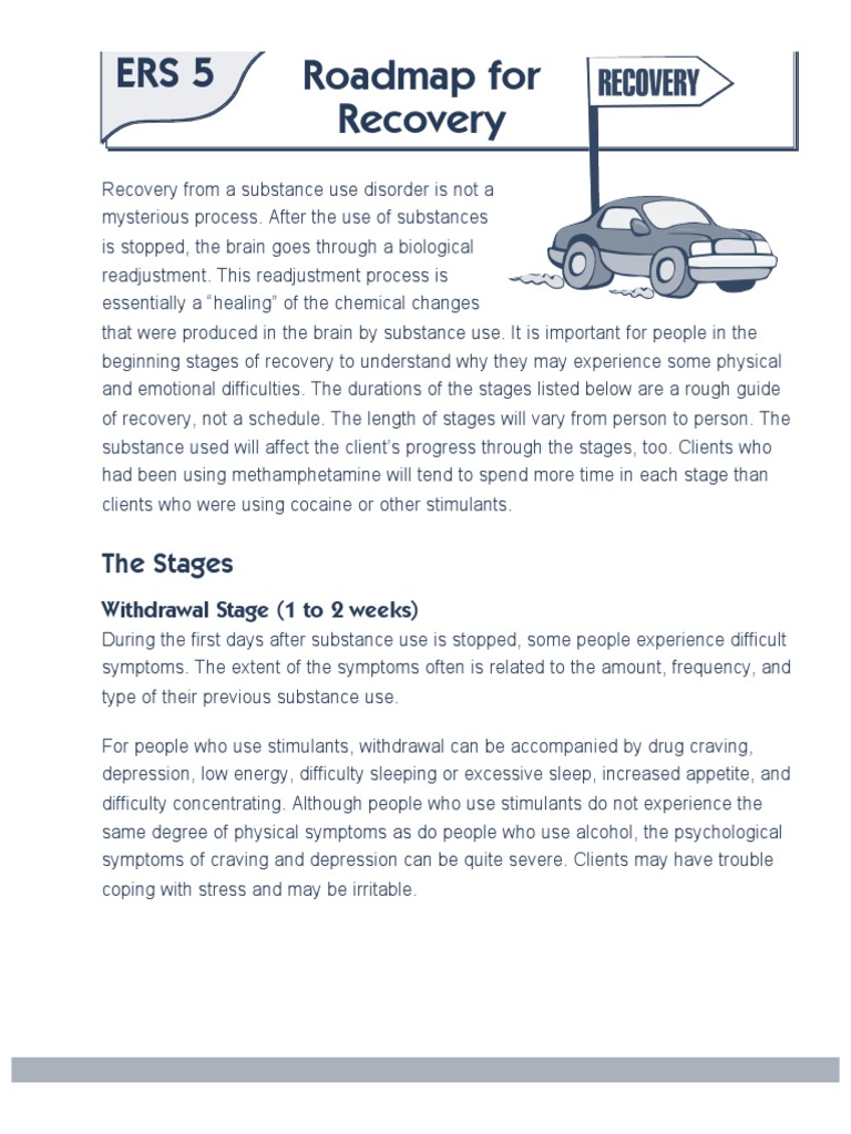 Matrix - Roadmap To Recovery | PDF | Drug Withdrawal | Anxiety