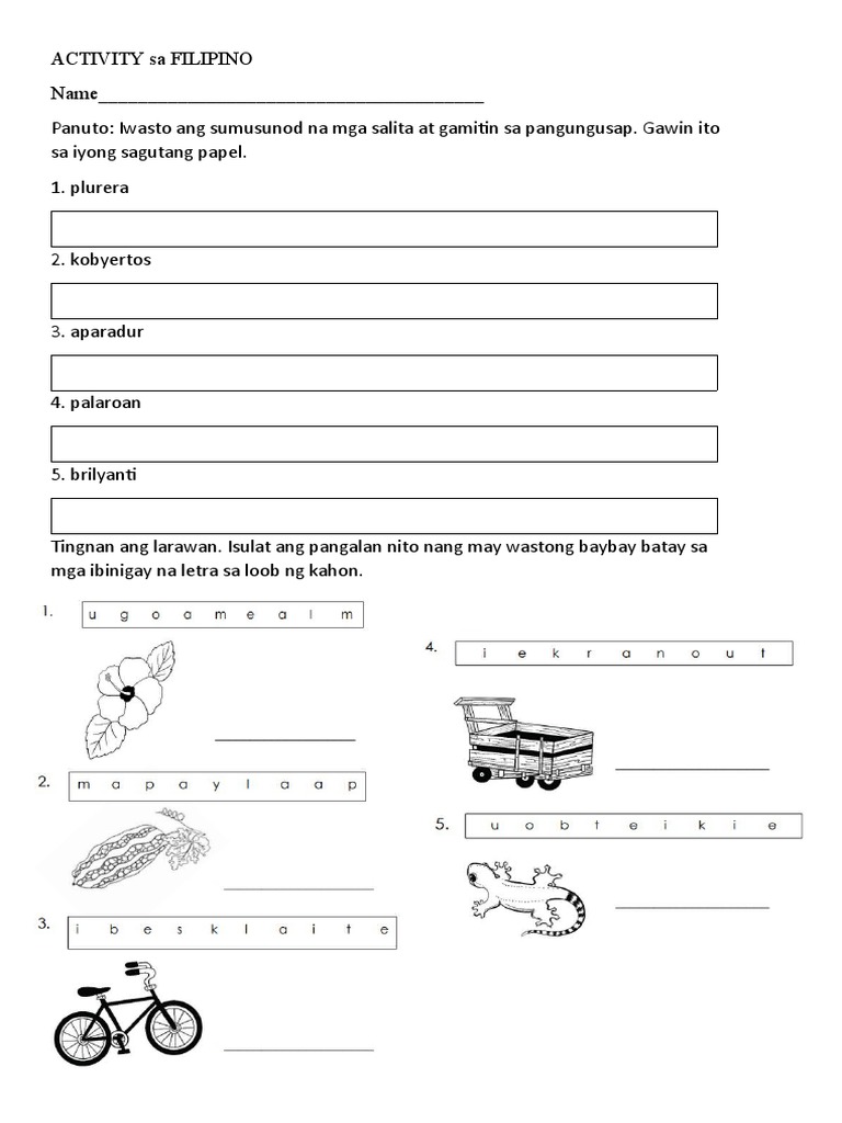 ESP Performance Task | PDF