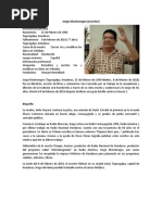 BIOGRAFIA DE Jorge Montenegro | PDF | Honduras