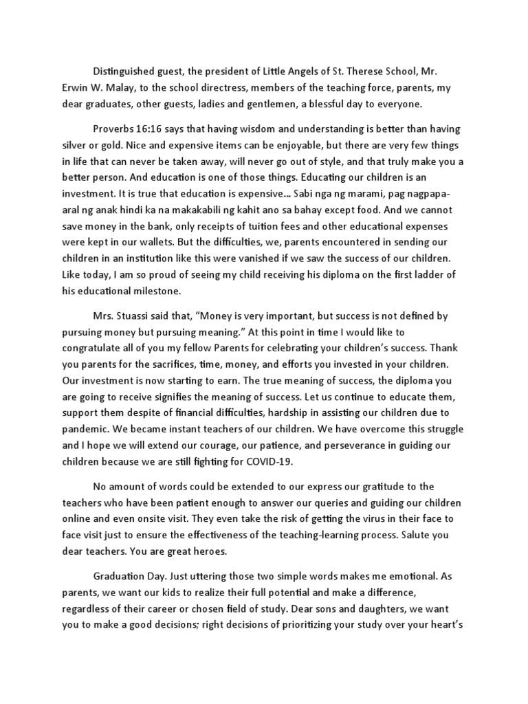 Speech | PDF | Courage