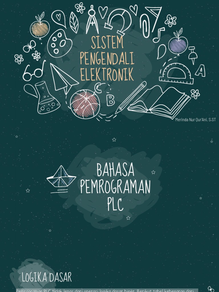 Panduan Pemrograman PLC dan Logika Dasar | PDF
