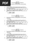 Revision Worksheet Programming | PDF