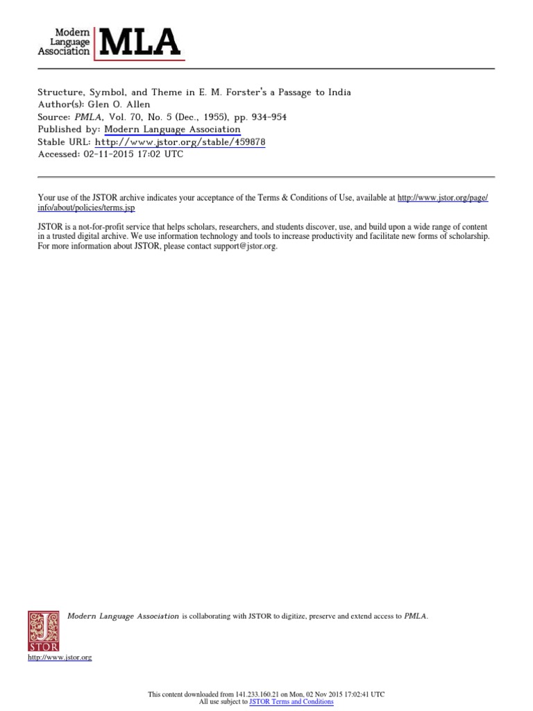 Modern Language Association Is Collaborating With JSTOR To Digitize ...