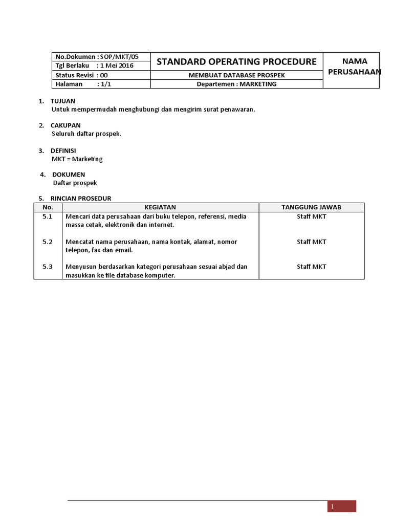 Membangun Basis Data Pelanggan Potensial | PDF