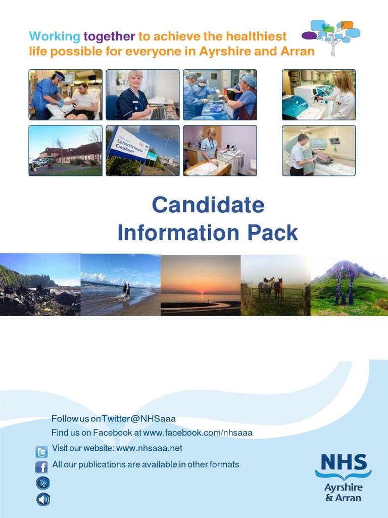 Candidate Information Pack | PDF | National Health Service | Recruitment