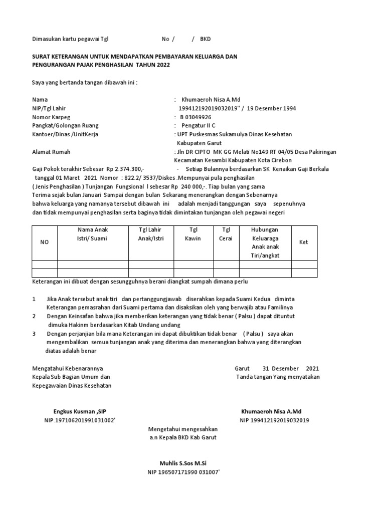 Skumptk Neng Nisa | PDF