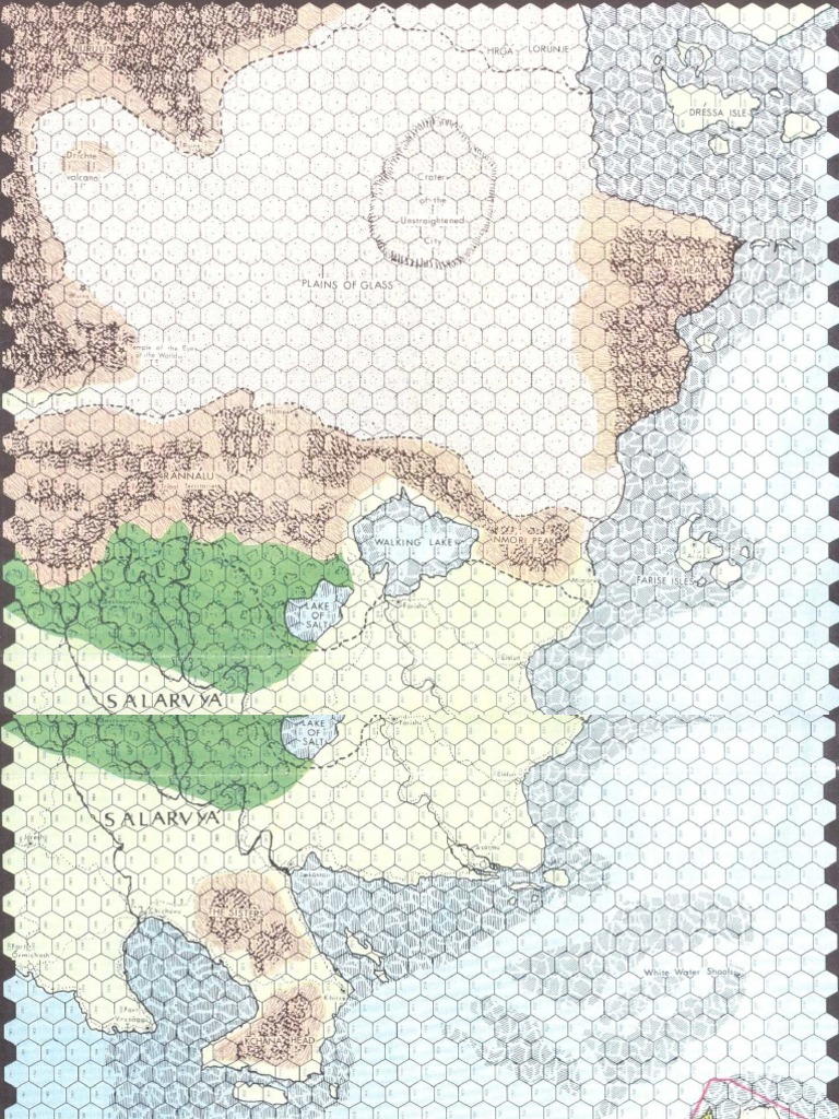 Empire of The Petal Throne Map Set 2 | PDF