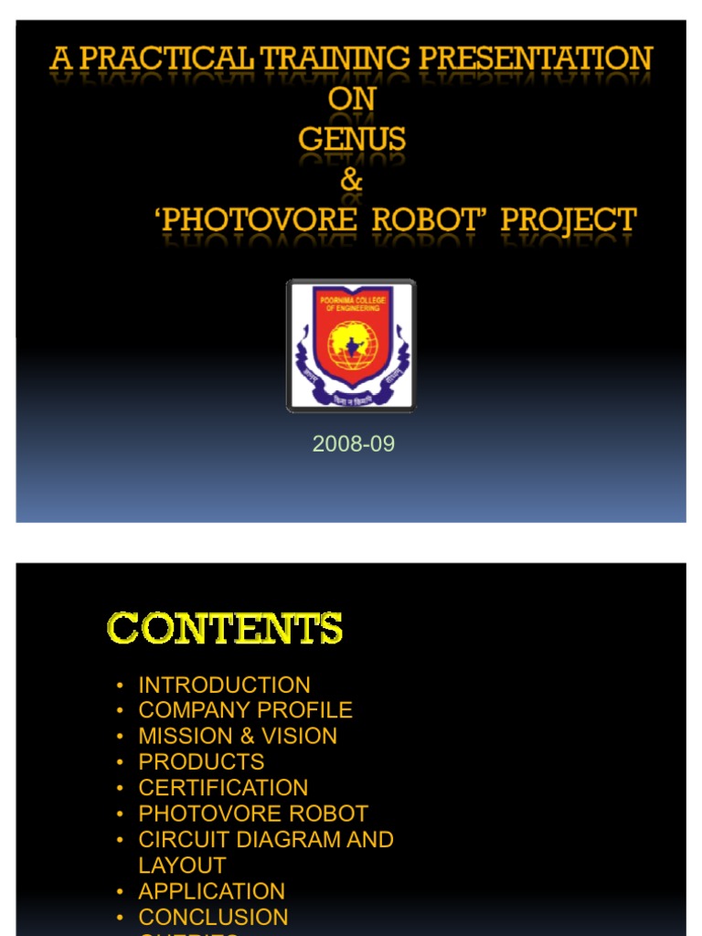 Photovore Robot | PDF