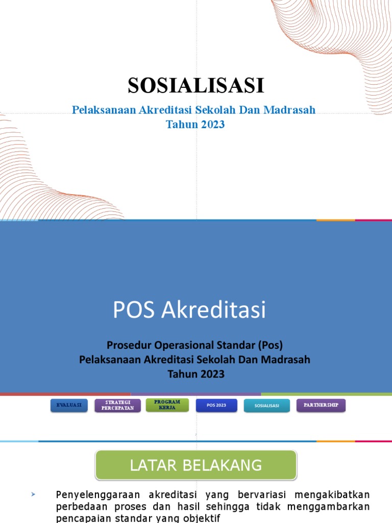 Sosialisasi POS 2023 | PDF