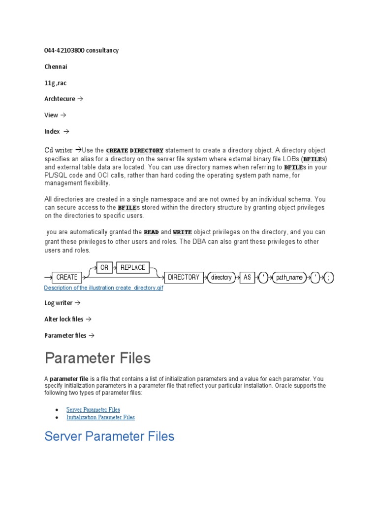 Server Parameter Files | PDF | Parsing | Computer File