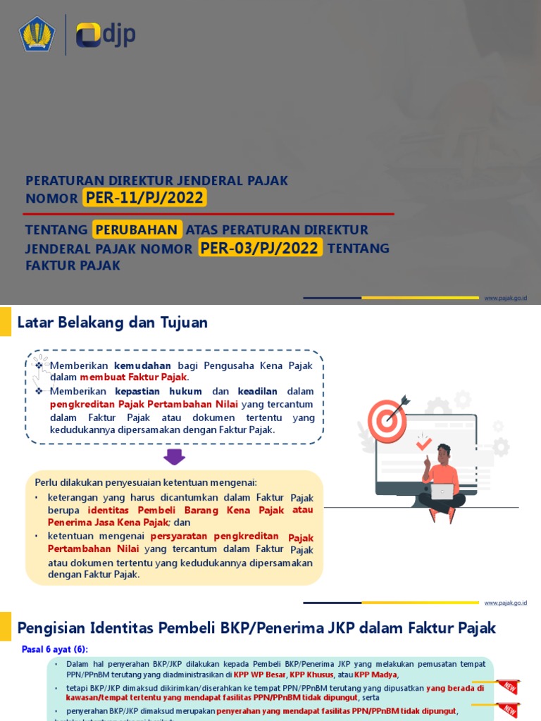 Perubahan Aturan Faktur Pajak 2022 Pdf