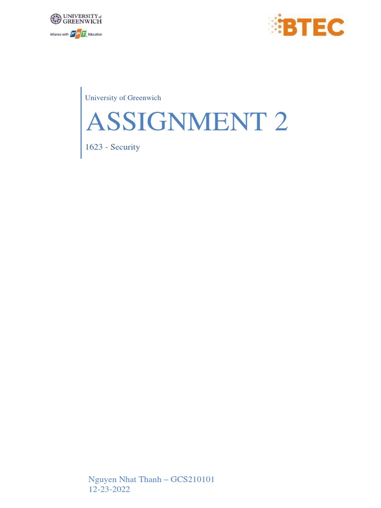 Asm 2 | PDF | Risk | Information Security