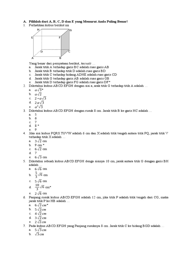 SOAL PAS MTK WAJIB Kelas 12 | PDF