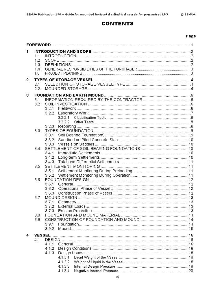 Contents EEMUA Publication 190 Edition1 May 2015 | PDF | Bending ...