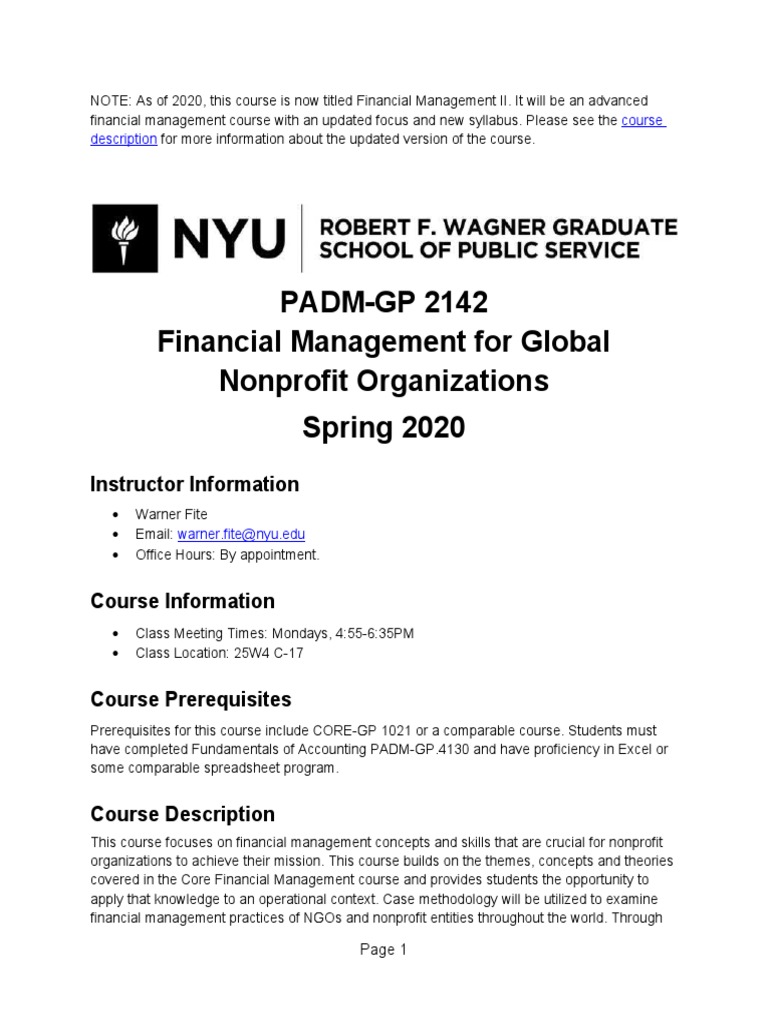 Padm-Gp 2142 001 | PDF | Capital Budgeting | Nonprofit Organization