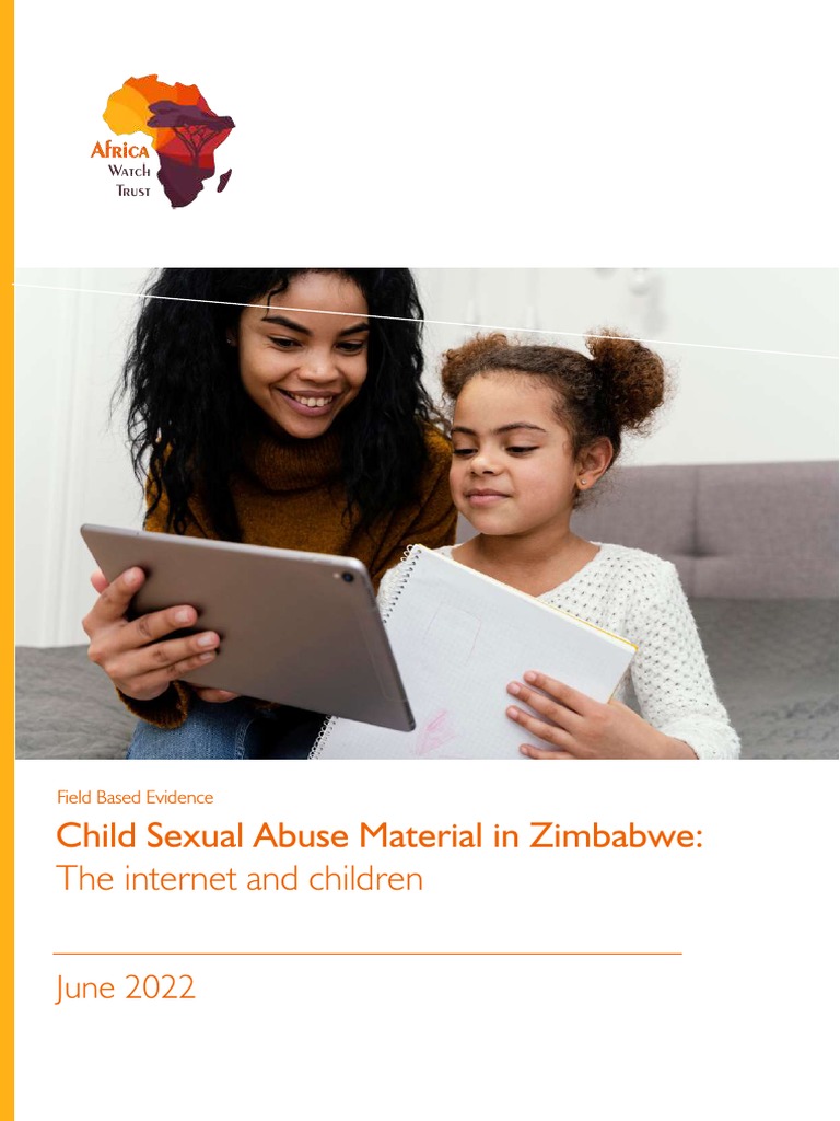 Africa Watch Trust (2022) Child Sexual Abuse Material in Zimbabwe | PDF | Internet | Child Abuse