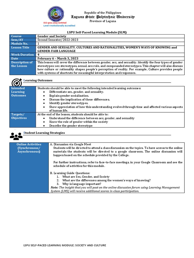 Understanding Gender: Exploring the Differences Between Sex, Gender ...