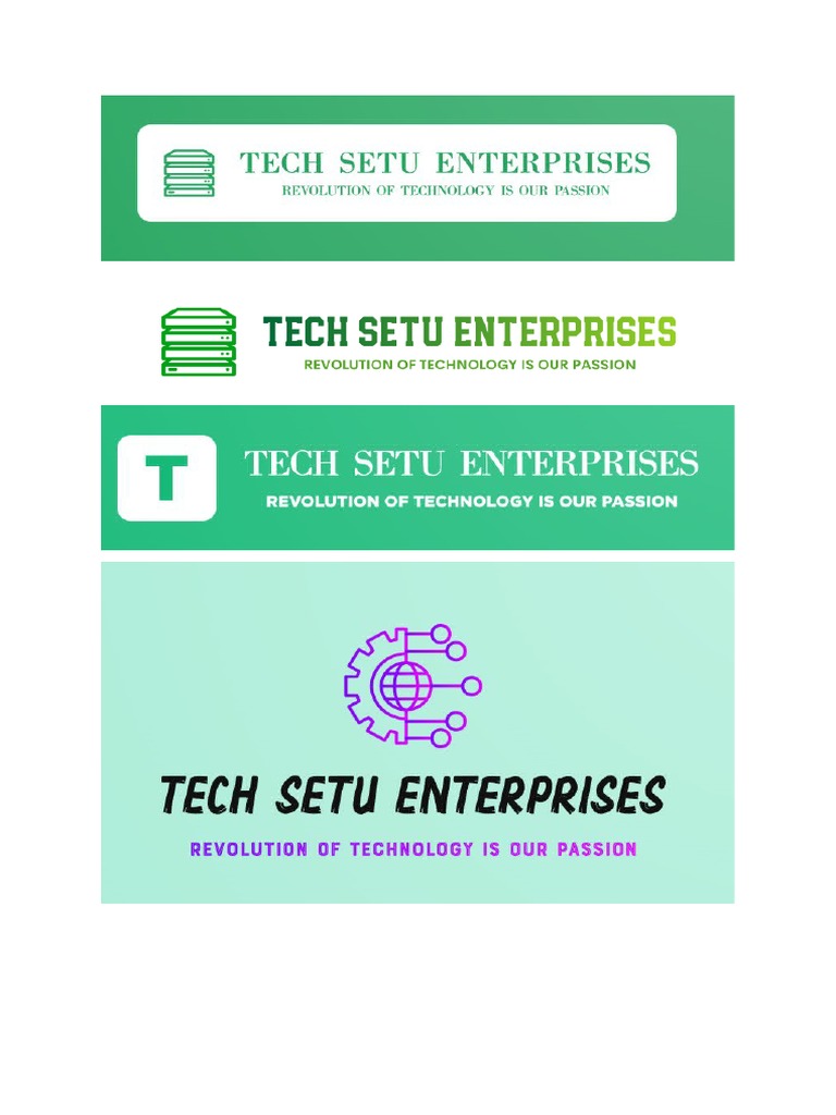 Tech Setu Logos | PDF